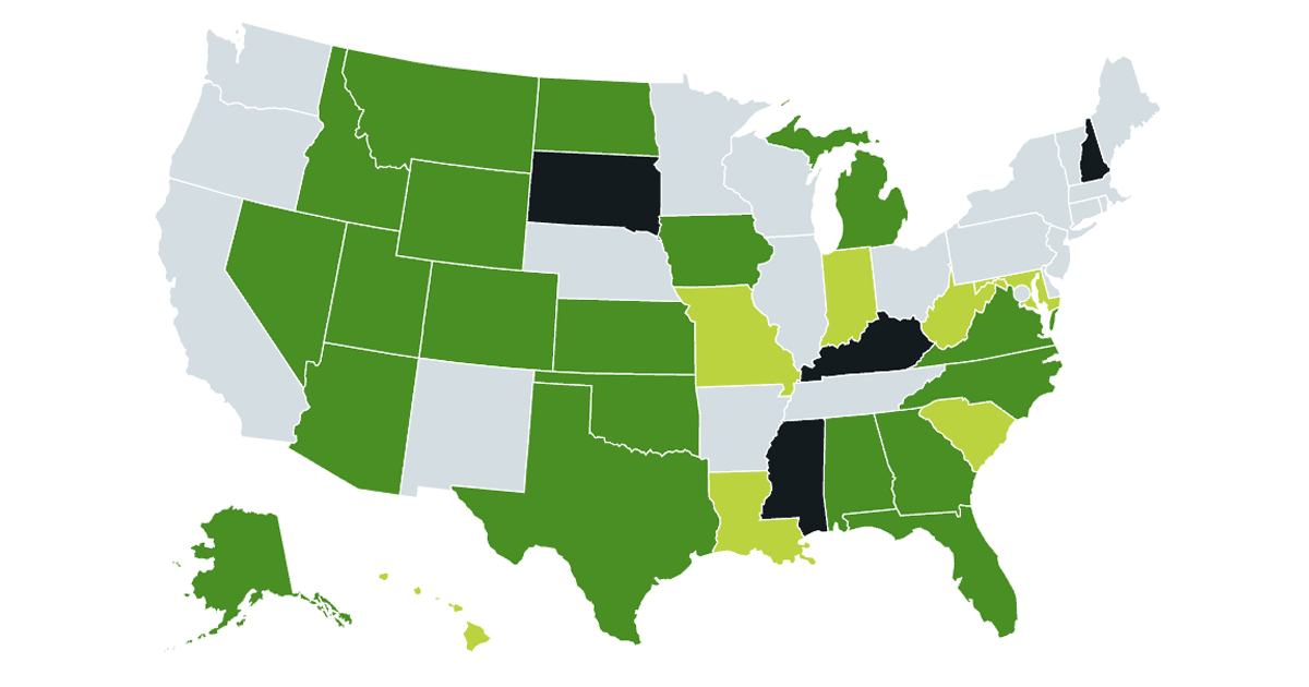 Data Visualization | Education Power for Parents: A State Legislation ...